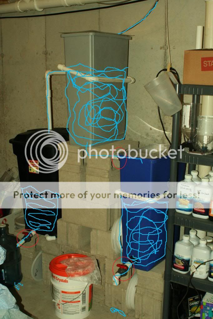 Storage container for mixing and storing saltwater | Reef2Reef