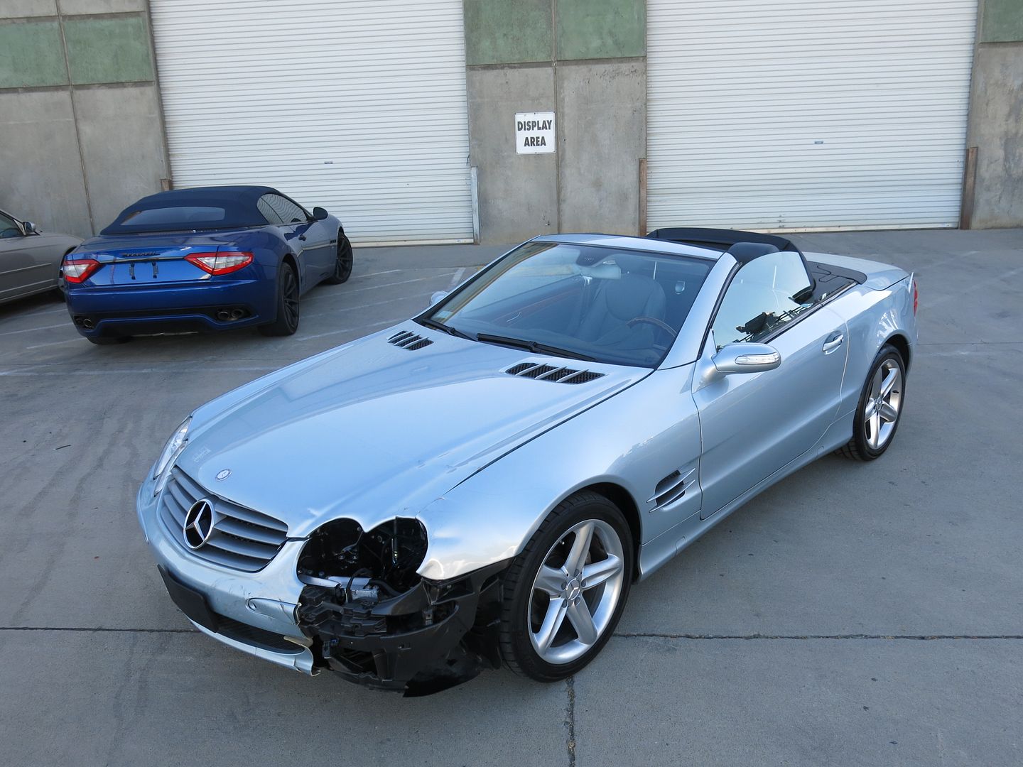 Purchase used 2005 Mercedes SL500 sl 500 damaged wrecked rebuildable ...
