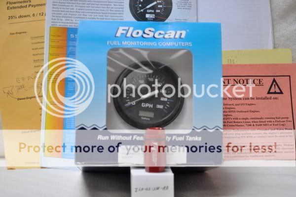 FloScan 5532-20B-1 Flow Meter AND Flow Ezy Fuel Filter - $325 | Bloodydecks